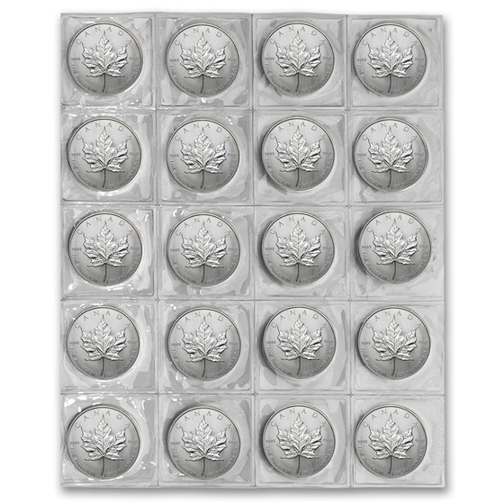 Canada 1 Oz Palladium Maple Leaf BU (Random Year) - APMEX®