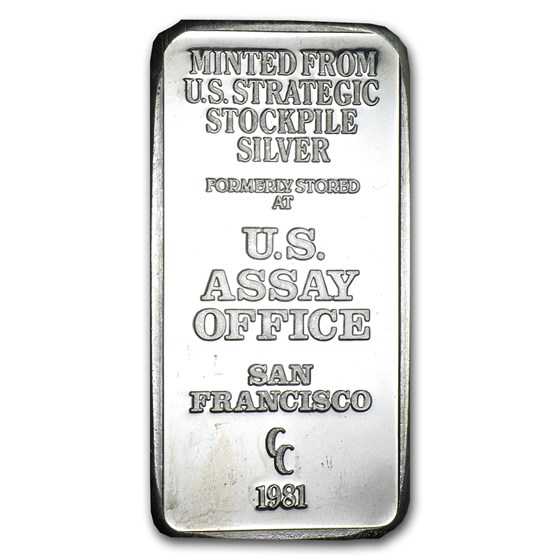 5 Oz Silver Bar - U.S. Assay Office - APMEX®